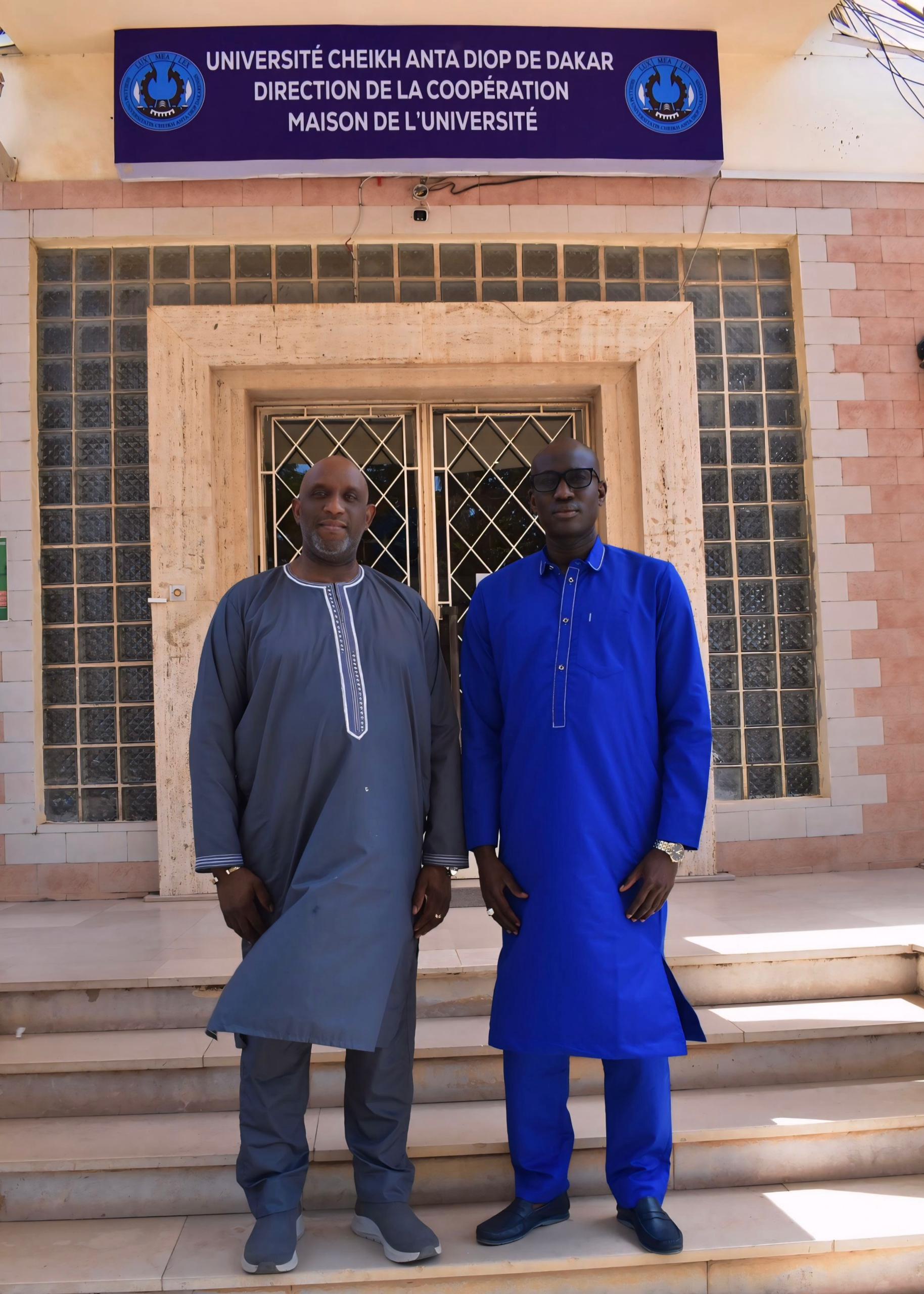 Visite de Mr Oussouby Sacko à la Direction de la Coopération de l’UCAD | Direction coopération